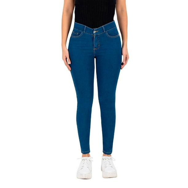 Pantalón Skinny Britos Jeans Mujer Azul 024786 | Bodega Aurrera en línea