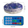 LED Underwater Pool Light with Remote Control and Magnetic Base, Color ...