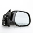 Door Mirror RH/Pass Fits 11 15 Mitsubishi Outlander Sport 6600041 TYC ...