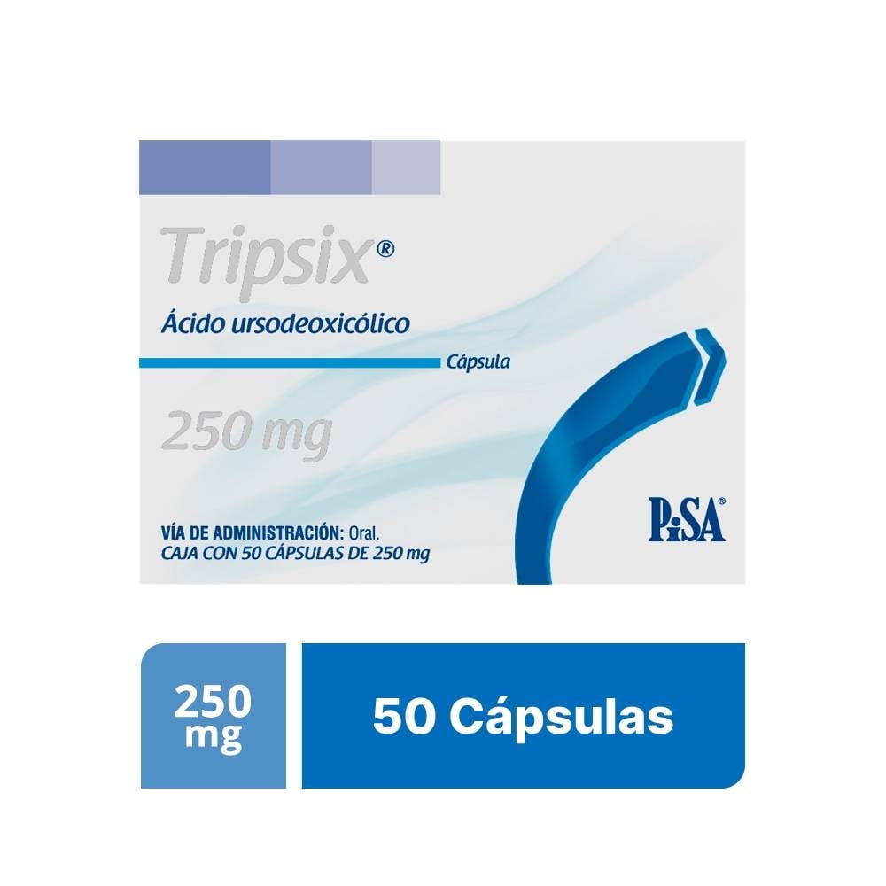 Tripsix 250 mg 50 cápsulas | Bodega Aurrera en línea