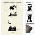 Black Magic Book Stopper - Decorative Bookends for Bookshelf - Unique ...