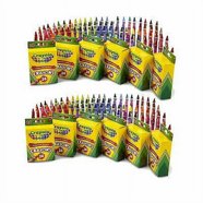 Crayola Crayons 16 Count, Assorted Colors, Multipack of 12 - Non-Toxic ...
