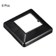 Uxcell Deck Post Base Cover, 6Pcs Split Style 80x80mm/3.15x3.15" Post ...