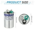 Uxcell CBB65 Capacitor, 20+3uF 370-440 VAC 50/60Hz Aluminium CBB65 Air ...