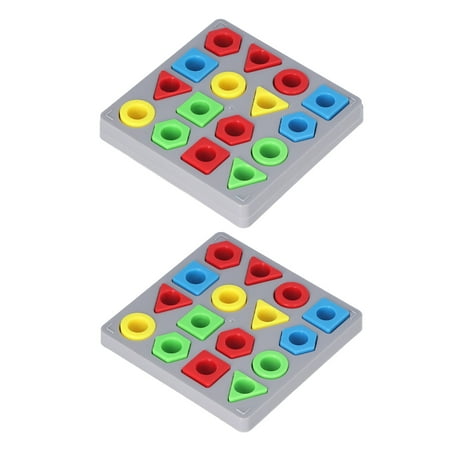 Shape Matching Board Game, Geometric Figure Cognition Improve ...