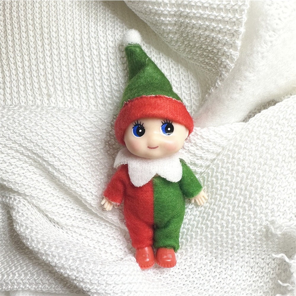 42cm Christmas Elf Doll for Kids Mini Toy Elf Dolls for Christmas ...