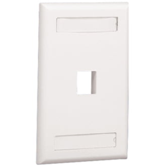 PANDUIT 1-Socket Faceplate - Walmart.com