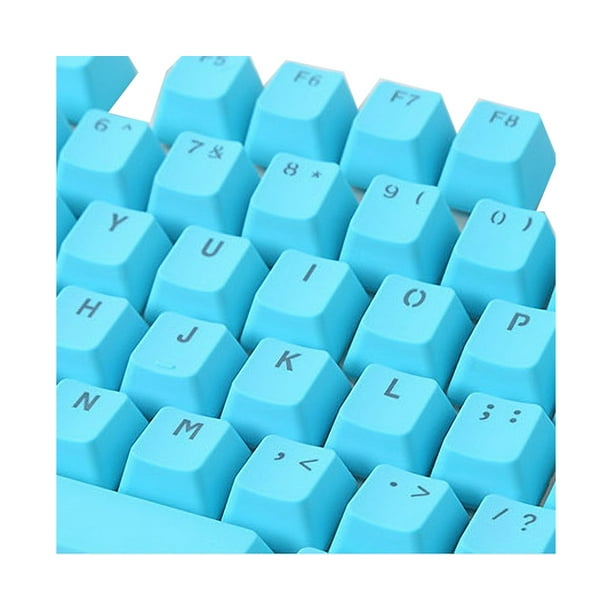 106 Keys PBT Solid Color Backlight Keycaps Replacement for Mechanical ...