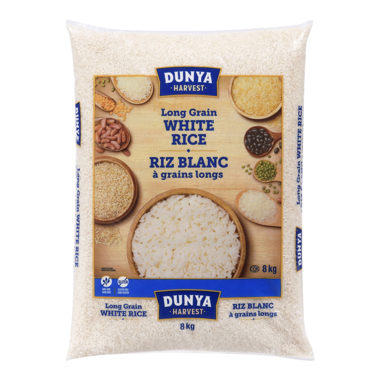 Click here for Dunya Harvest Long Grain White Rice 8 Kg prices