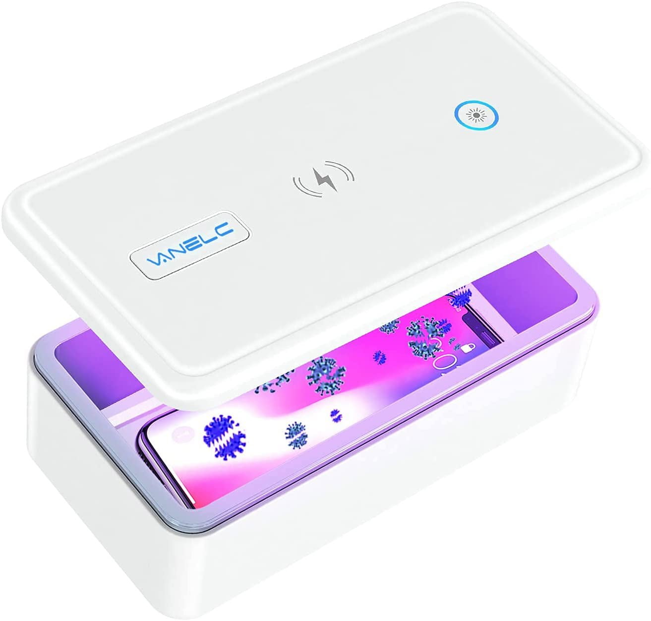 UV Phone Sanitizer Clean Portable UV Light Sanitizer Fast Germ ...