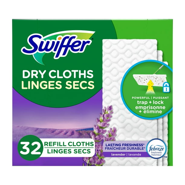 Swiffer Sweeper Dry Multi-Surface Cloth Refills for Floor Sweeping and ...