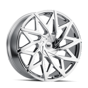 Mazzi Profile-367 24X9.5 6X135/6X139.7 30Et 106Cb Chrome - Walmart.com
