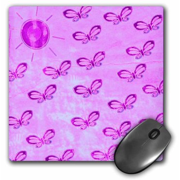 3dRose Raindrop Heart in Pink, Mouse Pad, 8 by 8 inches - Walmart.com
