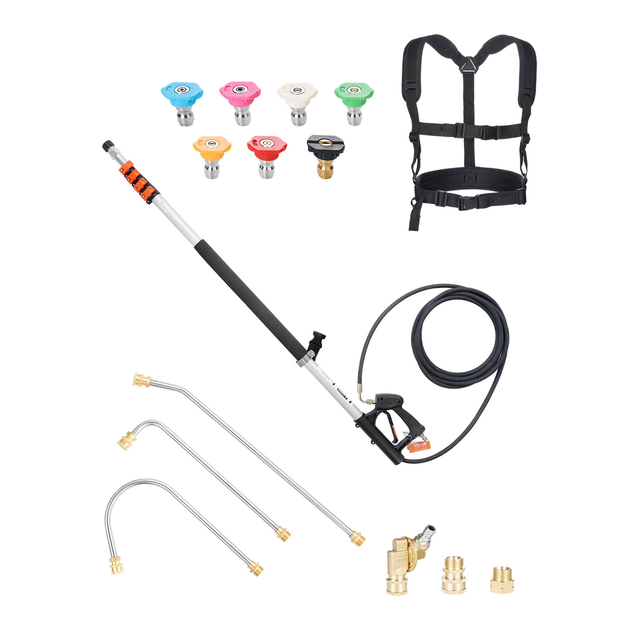 Click here for Vevor Pressure Washer Telescoping Wand 21 Ft 4000... prices