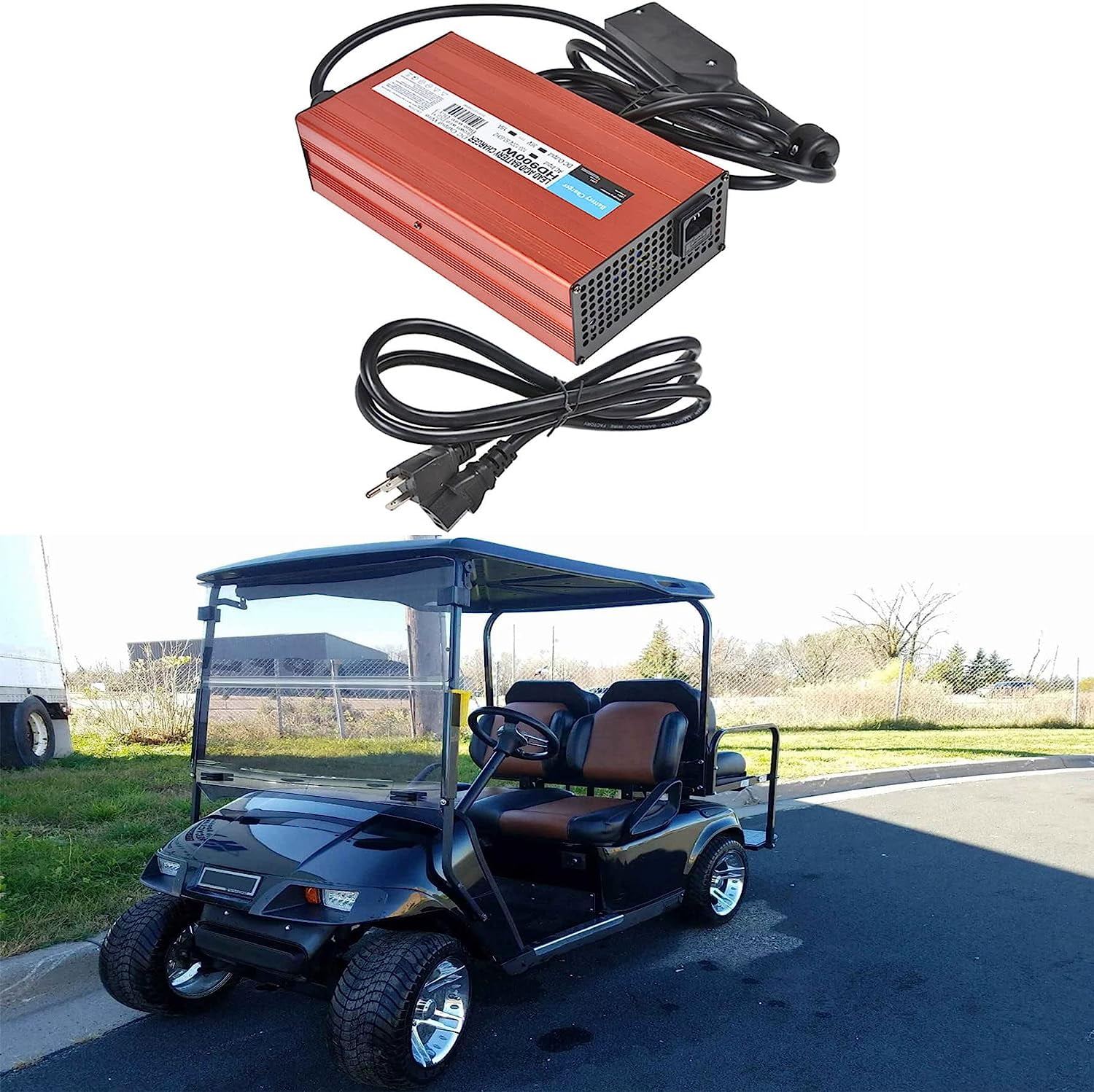 ALL-CARB 36 Volt 18 Amp Battery Charger Replacement for EZGO TXT Golf ...