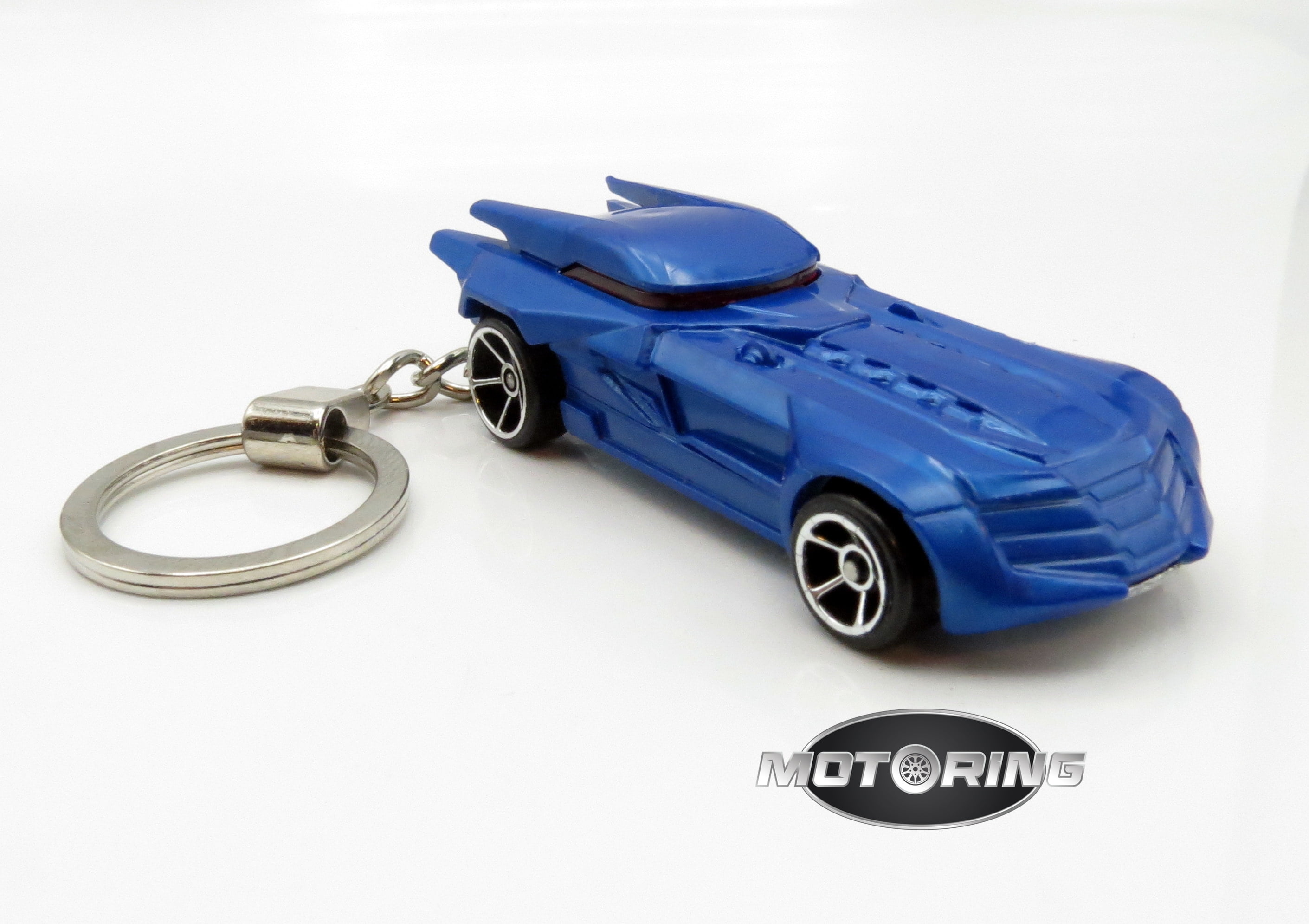 Batmobile Blue Batman Car Rare Novelty Keychain 1:64 Diecast - Walmart.com