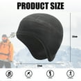 2 Pack Helmet Liner Skull Cap for Men Women with Ear Cover Cycling Caps ...