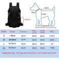 Double Shoulder Breathable Portable Travel Pet Dog Carrier Backpack ...