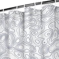 72x72 Inch Fabric Shower Curtain Waterproof Polyester, Map Adventure ...