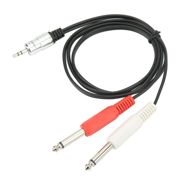 Sound Cable,3.5mm to Dual 6.35mm Maleto Male Splitter Cable Dual Cable ...