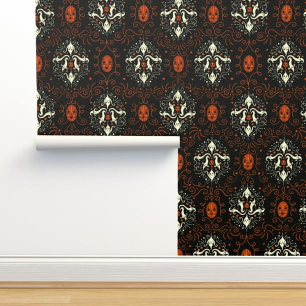 Gothic Damask Wallpaper
