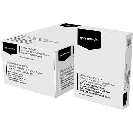 Printer Paper Copy - White, 8.5 x 11 Inches, 8 Ream Case (4,000 Sheets ...