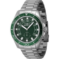 Invicta Pro Diver Men's Watch - Quartz, Blue Dial, Silver-tone ...