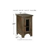 Signature Design by Ashley Casual Danell Ridge Chairside End Table ...