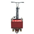 7 Head Hand-pushed Pavement Retreader Pneumatic Road Retreader Concrete ...