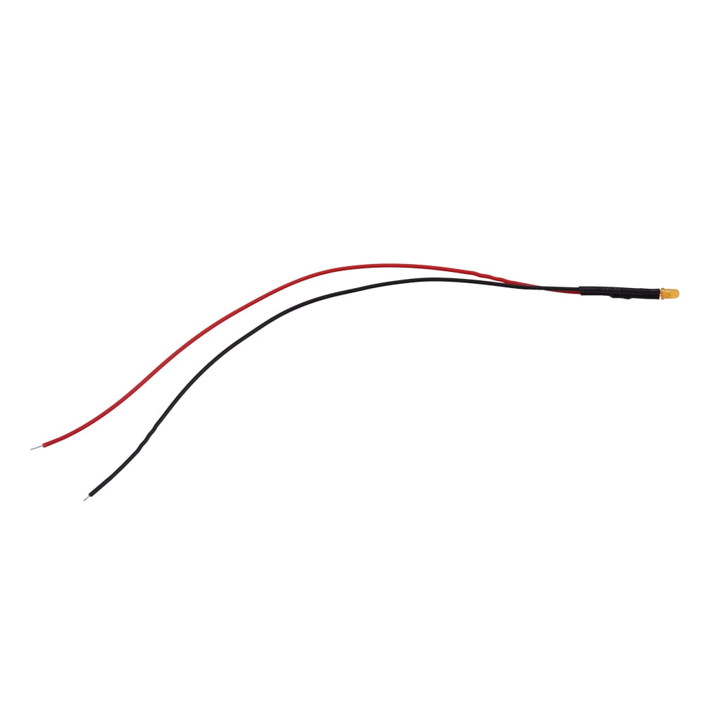 Diodos LED difusos Bling Bling 50 Diodos emisores de luz con cable de ...