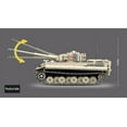 General Jim’s Toys & Bricks Tiger 131 Tank Model, Military Building ...