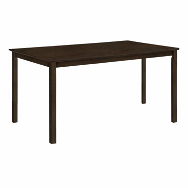 Monarch Specialties 60 in. X-Leg Rectangular Dining Table - Walmart.com