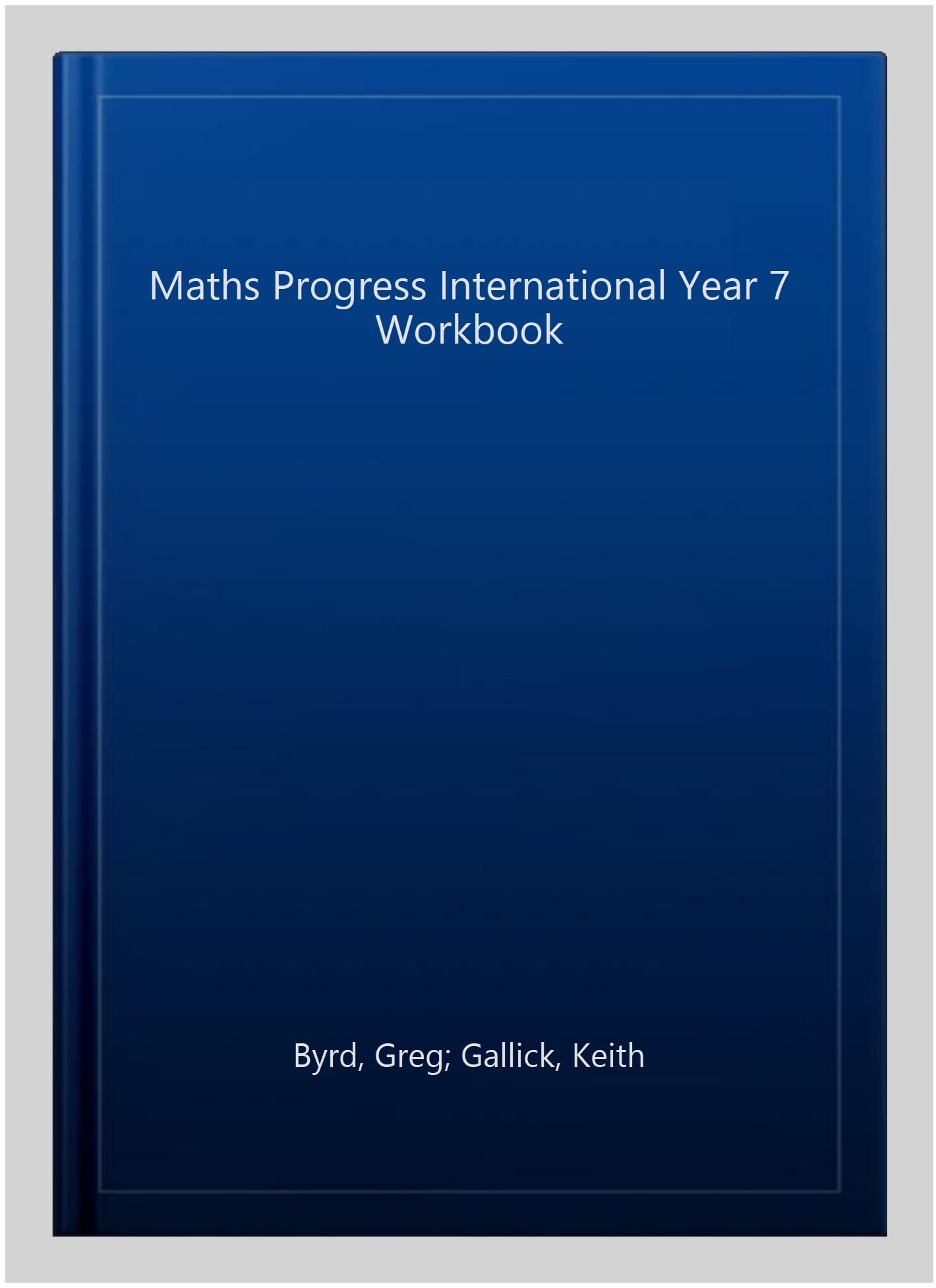 Maths Progress International Year 7 Workbook - Walmart.com