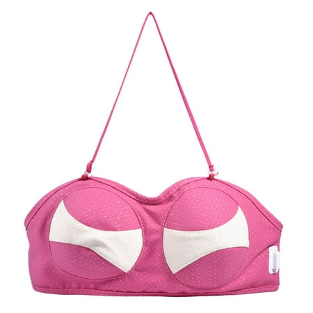 Electric Breast Massager Bra,USB Charging Vibration Heated Breast ...