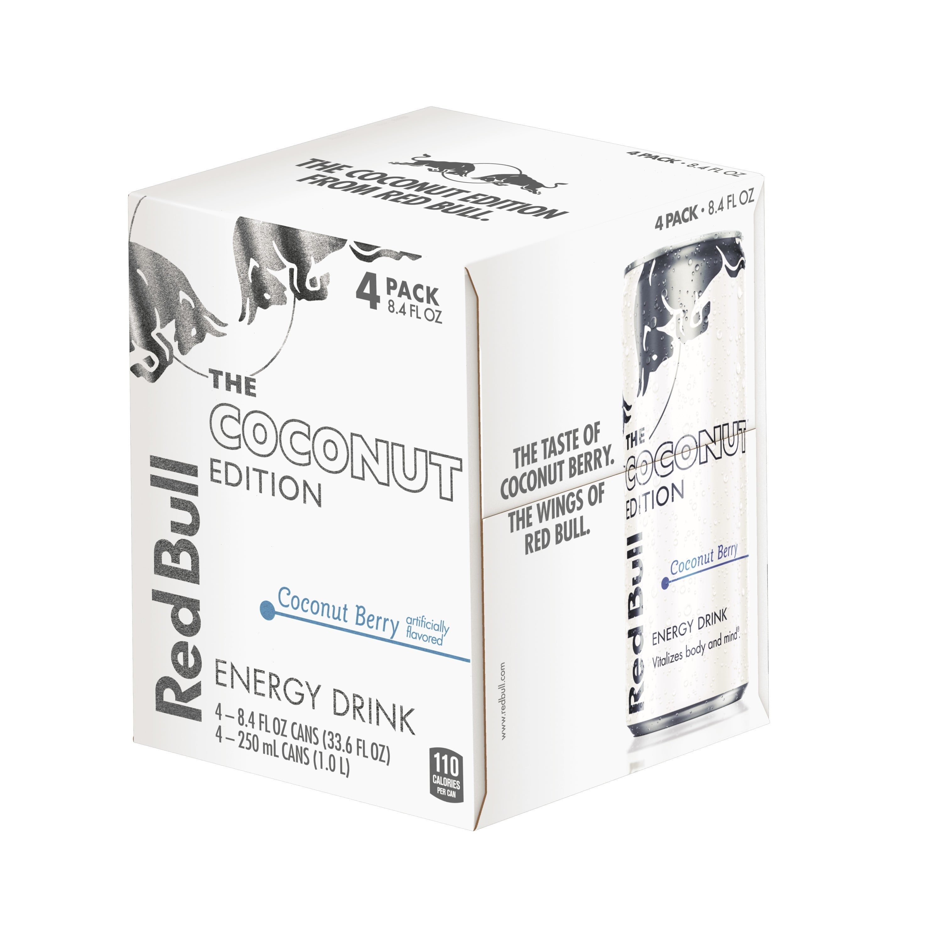 Red Bull Coconut Edition Coconut Berry Energy Drink, 8.4 fl oz, 6 Packs ...