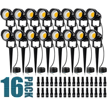 VOLT 12V 3-in-1 Waterproof IP68 Outdoor in-Grade Light with Brass Top ...