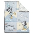 Lambs & Ivy, Nursery Crib Bedding Set, 3-Piece, Moonlight Mickey Mouse ...