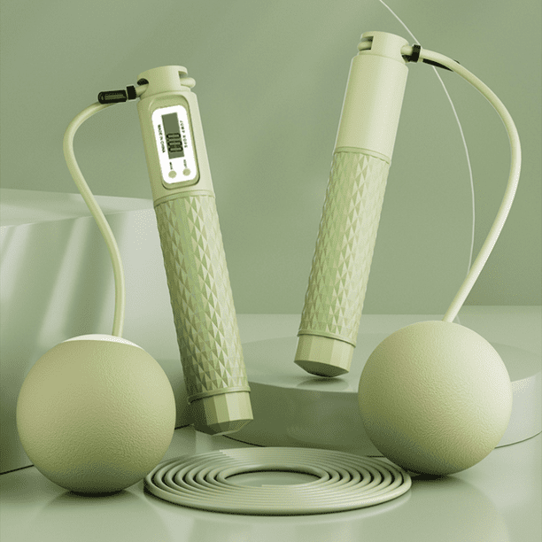 Cordless weight bearing large ball counting jump rope professional ...