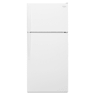 Whirlpool Full-Size 30-inch WRT318FZDM Top Freezer Refrigerator - 18 cu ...