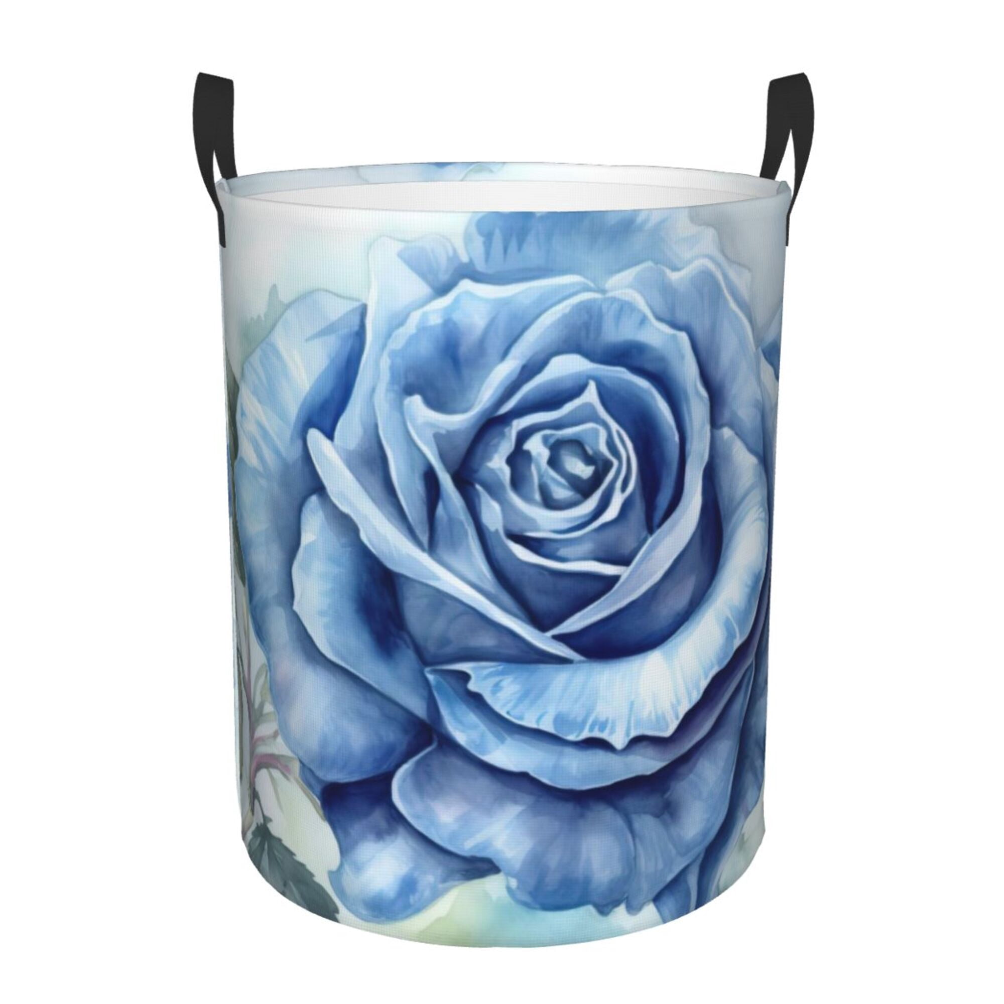 ZICANCN Laundry Basket Organizer, Rose Flower Petals Collapsible Hamper ...