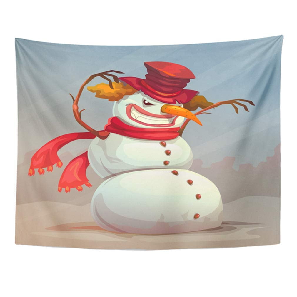 ZEALGNED Evil Scary Snowman Fearful Snow Monster Christmas Anger Angry ...