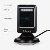 Aibecy Barcode Scanner 1D/2D/QR Omnidirectional Barcode Scanner USB ...