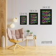 Binary Do You Even Code Neon Geek Canvas Wall Art Print 12X16 ...