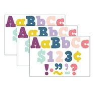 Teacher Created Resources Chalkboard Brights Bold Block 3-Inch Letters ...