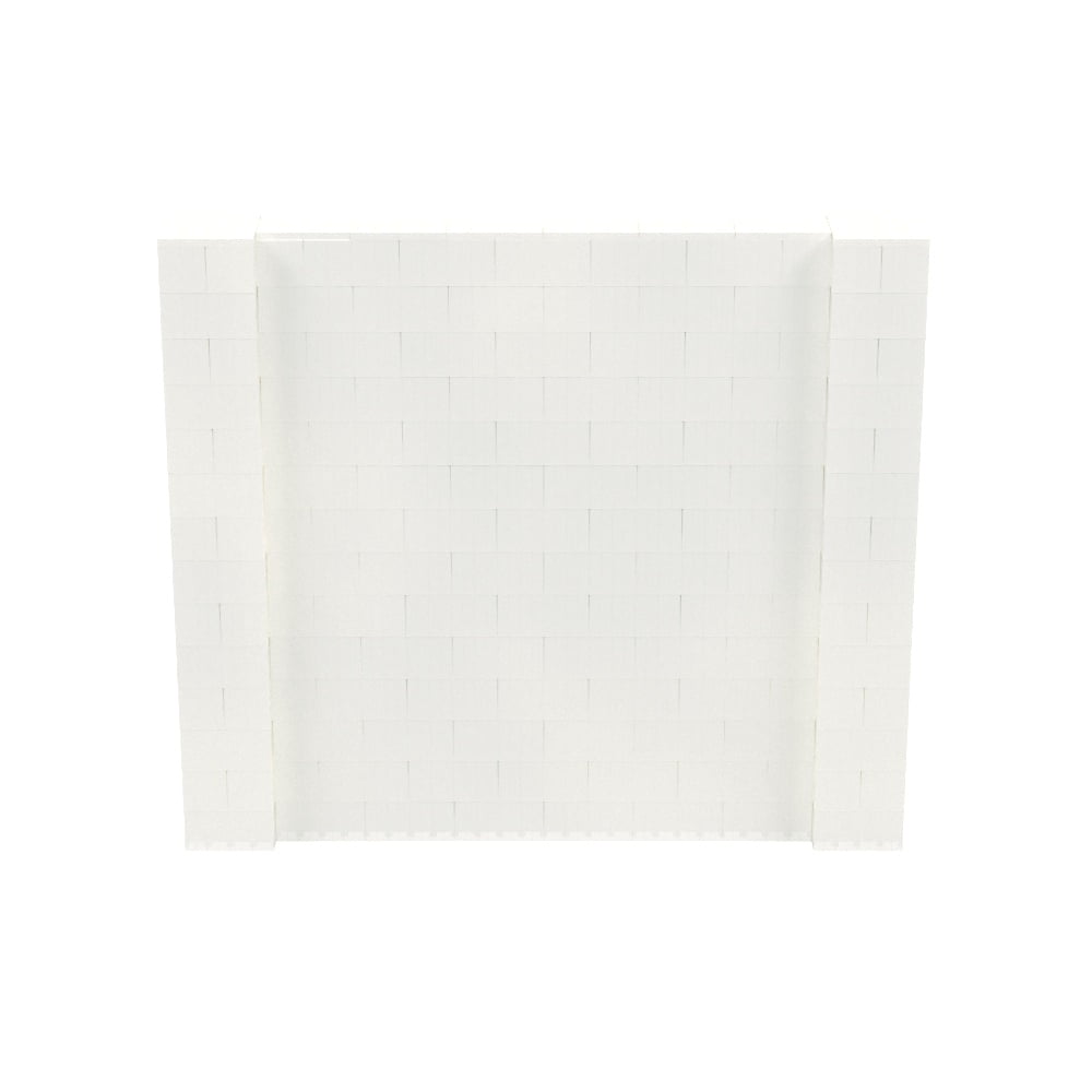 EverBlock 8’ x 7’ Wall Kit | Modular Building Blocks | Wall System for ...
