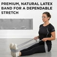 THERABAND Resistance Band, Silver, Super Heavy, 50-Yard Roll, Elastic ...