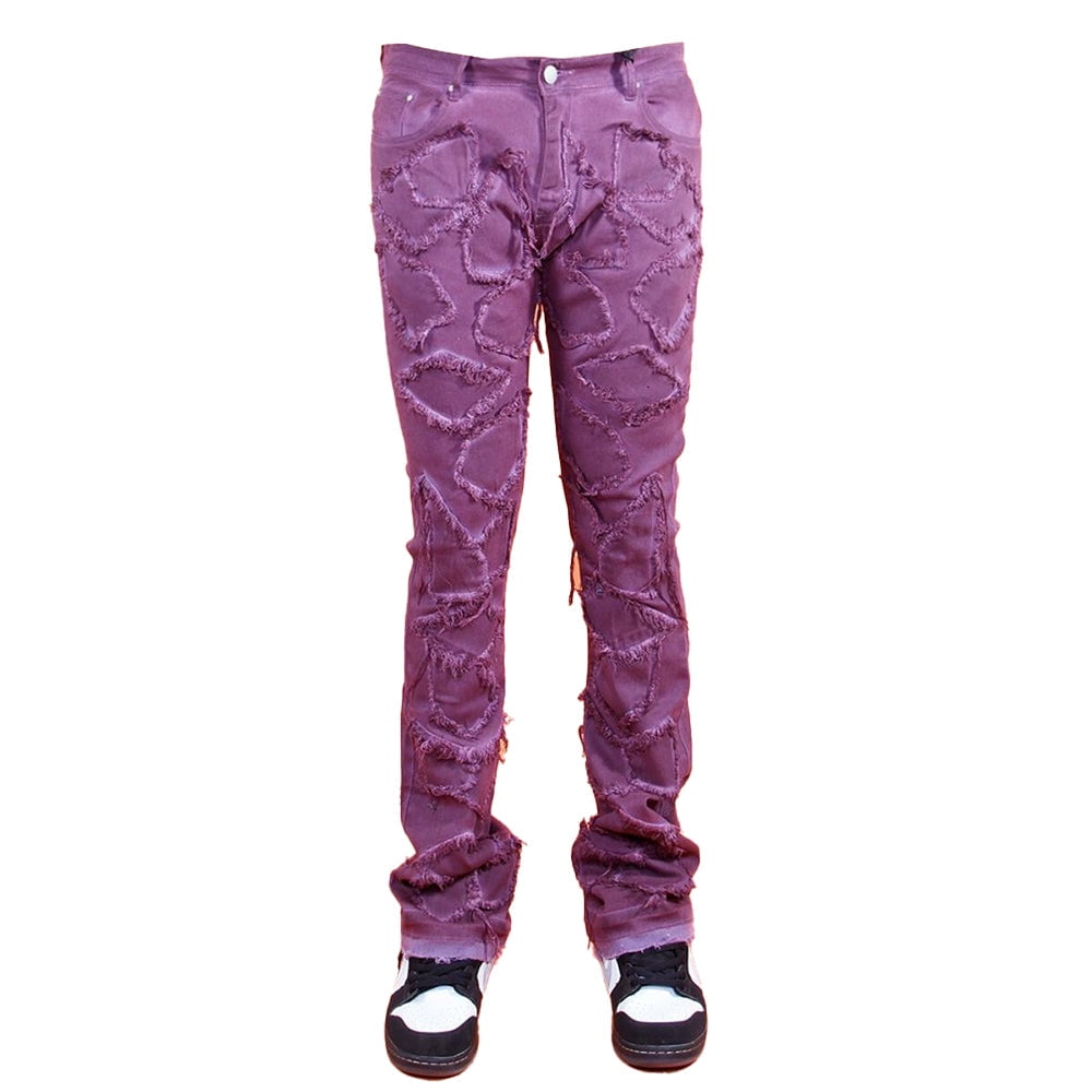 Cooper 9 LA Men 508 Maze Stack Jeans (Plum) - Walmart.com