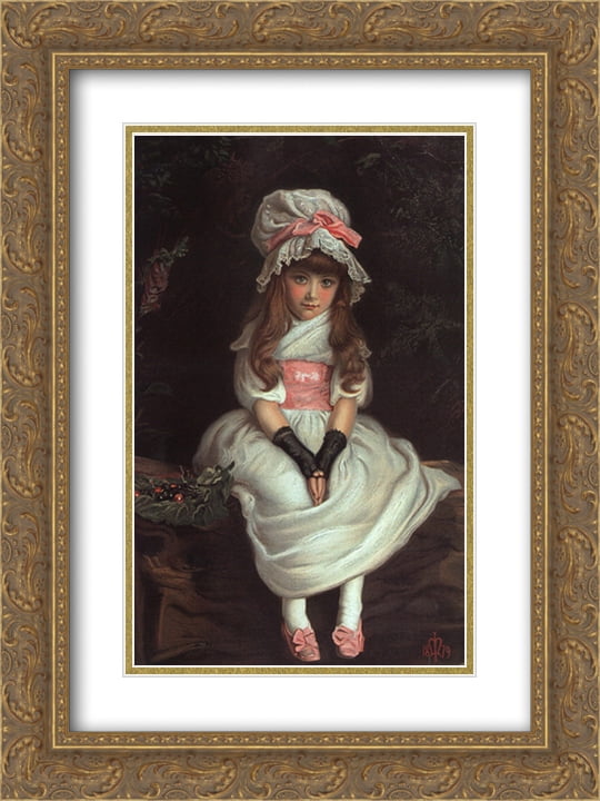 John Everett Millais 2x Matted 20x24 Gold Ornate Framed Art Print ...