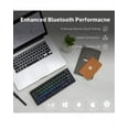 ANNE PRO 2 Bluetooth/Wired Computer Keyboard, 60% Mechanical, Brown ...