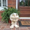 Homestyles Antique White Uncle Nate the Muggly Face Humorous Statue ...